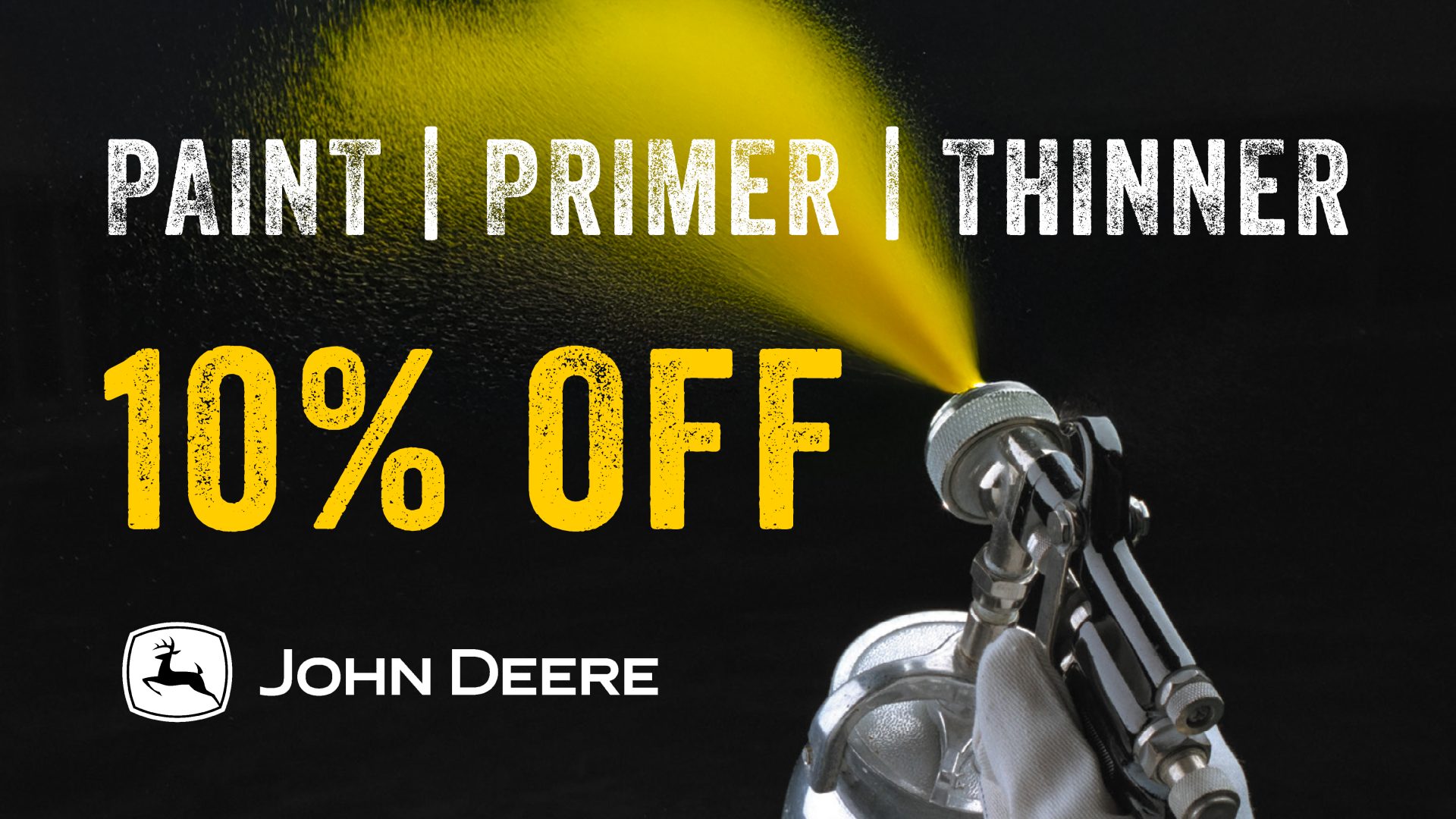 10% OFF PAINT, PRIMER & THINNER - Groff Tractor & Equipment